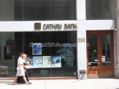 Cathay Bank - 5th Avenue, New York - Bank