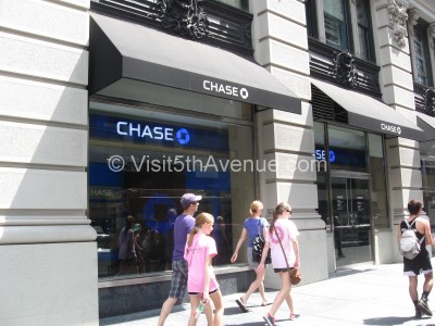 Chase Bank - 5th Avenue, New York - Bank